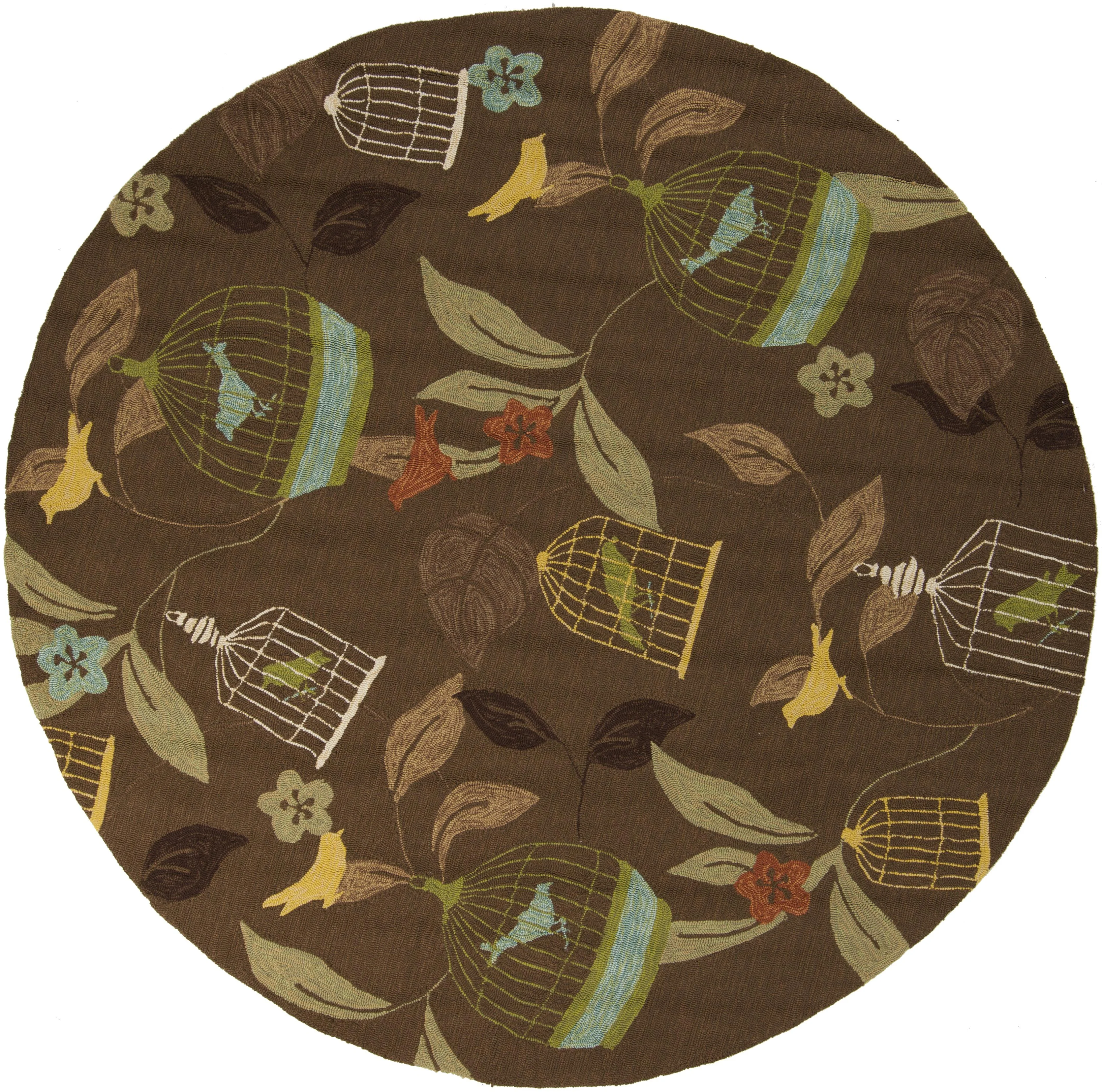 Surya Rain RAI1127-8RD 8' Round | Butterworth's Furniture | Rugs