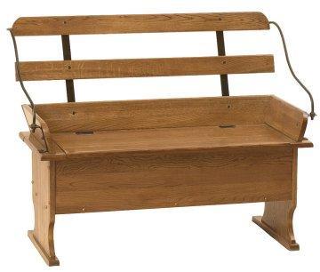 Tennessee Enterprises Benches 3197M Buggy Bench with Storage Chest ...
