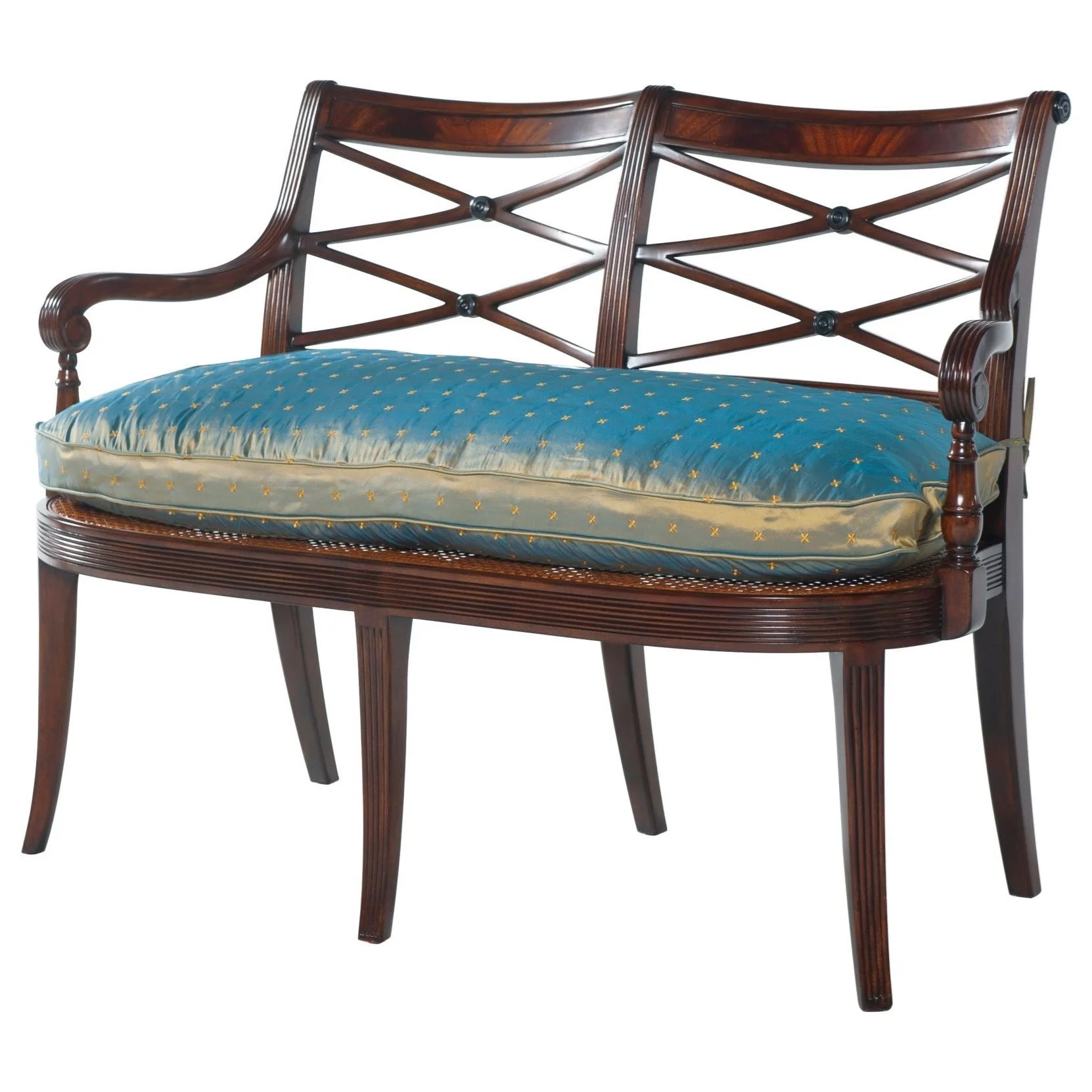 Theodore Alexander Essential TA 4500-038.1ABM Hanover Square Bench ...