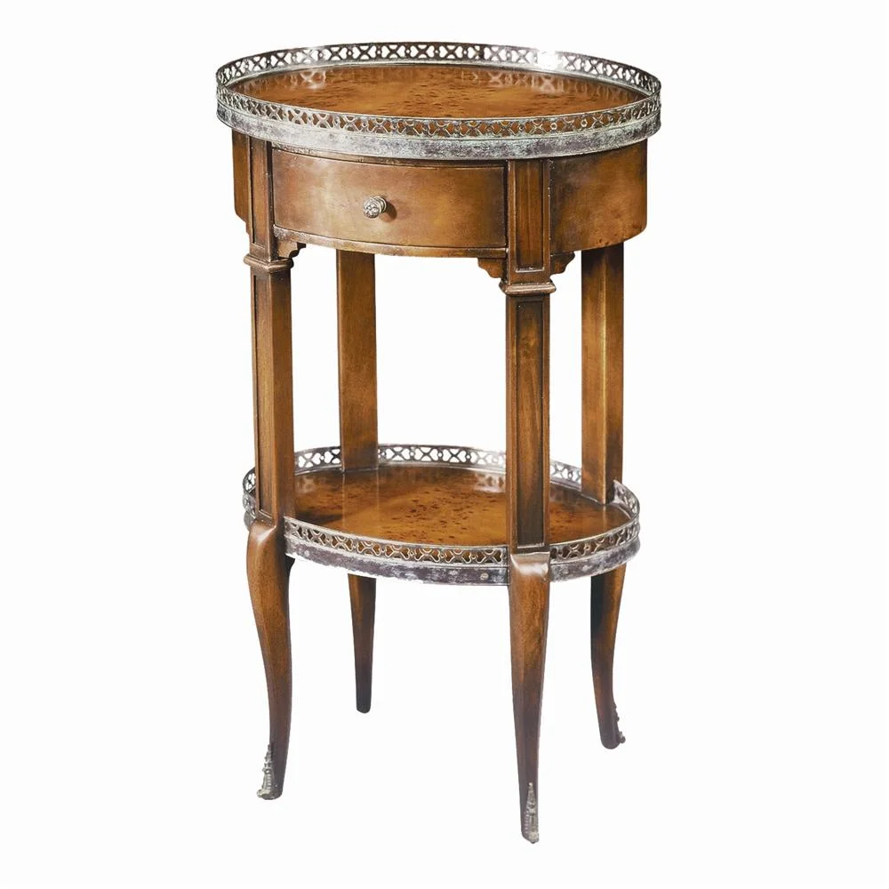 Theodore Alexander Tables Oval Lamp Table | Sprintz Furniture | End Tables