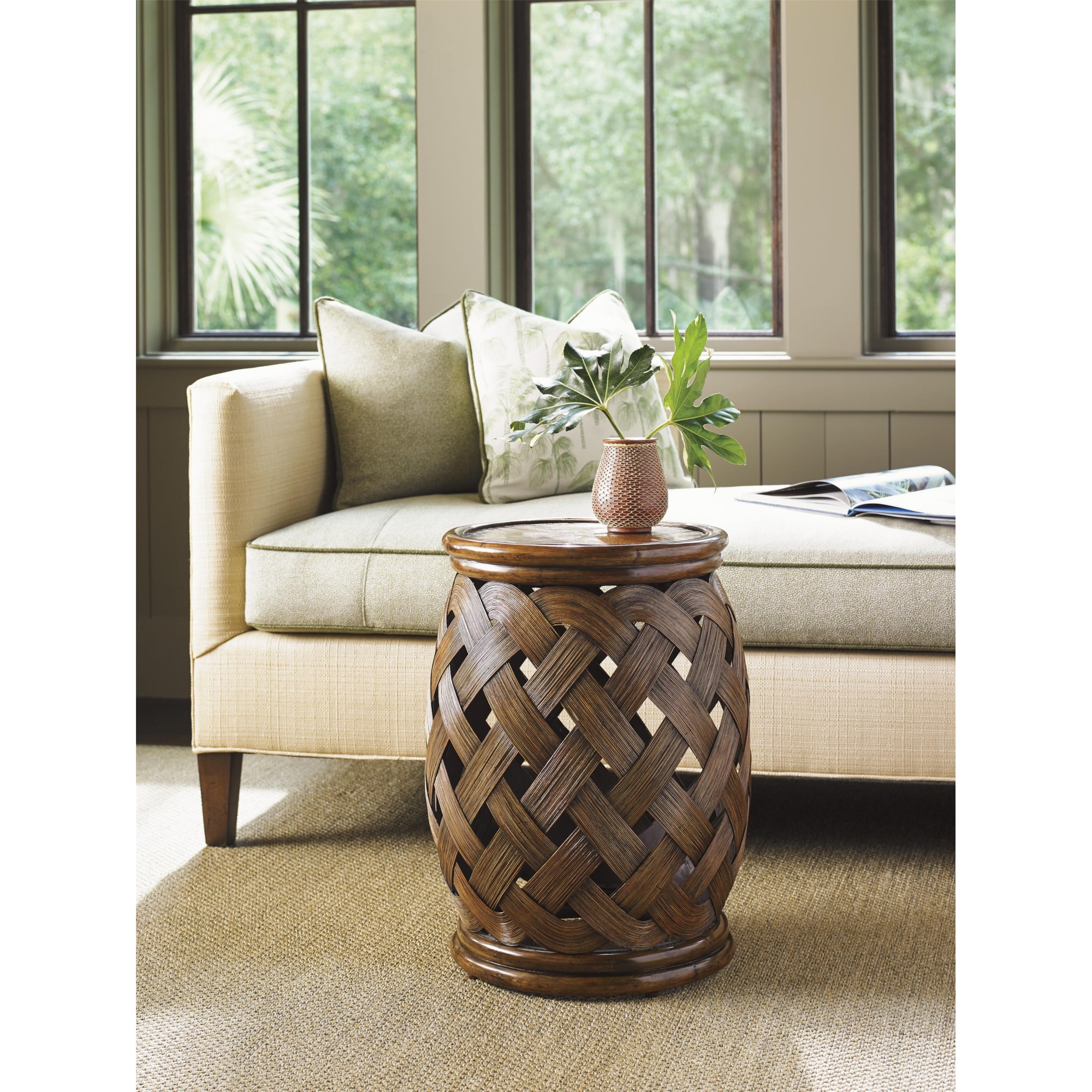 Tommy Bahama Home Bali Hai 637474331 Hibiscus Round Accent Table | Baer ...