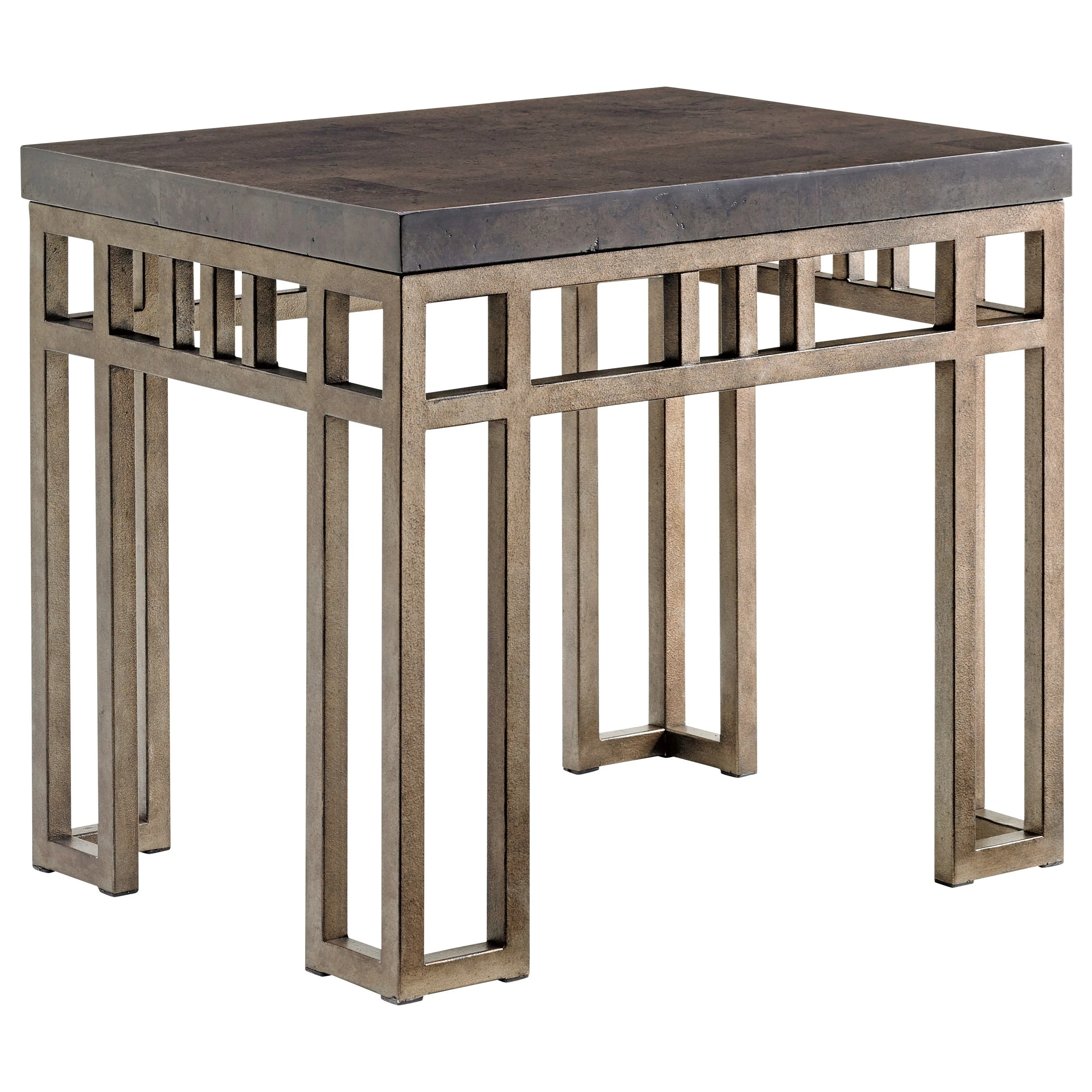 Tommy Bahama Home Cypress Point 561-953 Montera Travertine End Table ...