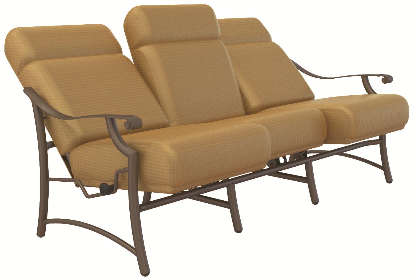 Tropitone Montreaux Ur Comfort 720221SA Outdoor Sofa with Adjustable ...