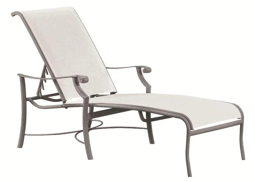 Tropitone Montreux 710132 Outdoor Chaise Lounge with Adjustable ...
