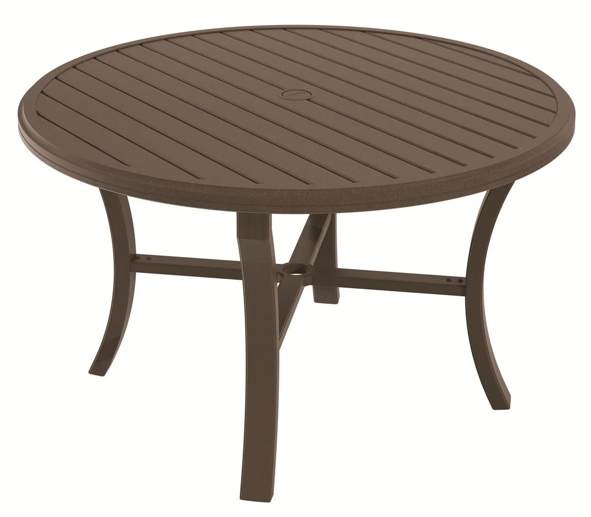 Tropitone Outdoor Tables 401148U Outdoor Aluminum Table with Round ...