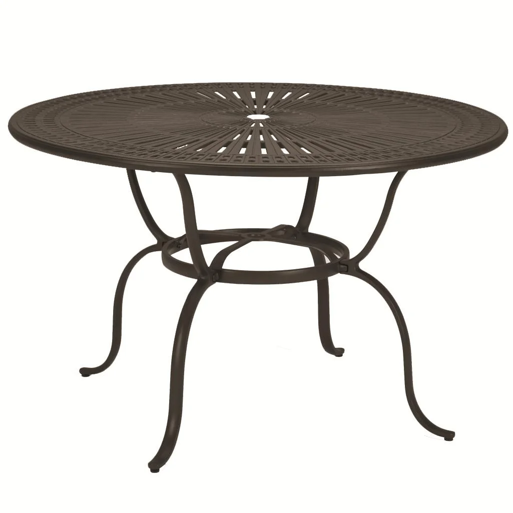 Tropitone Outdoor Tables 800154 Outdoor Round Pub Height Dining Table ...