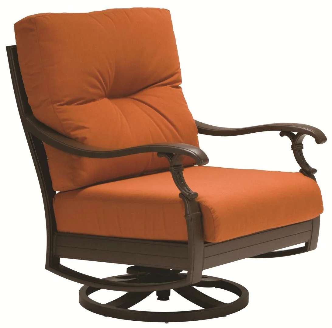 Tropitone Ravello Relax Plus 660925NT Outdoor Swivel Action Lounger ...