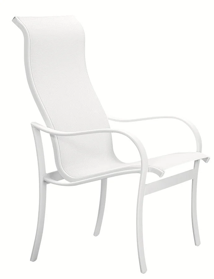 Tropitone Shoreline Outdoor 960201 Casual Outdoor Dining Arm Chair with ...