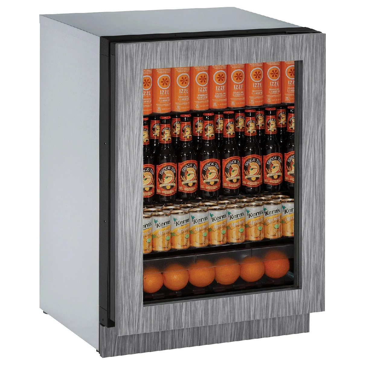 U-Line U-3024RGLINT-00B 3024RGL 24” Glass Door Refrigerator | Sherman's ...