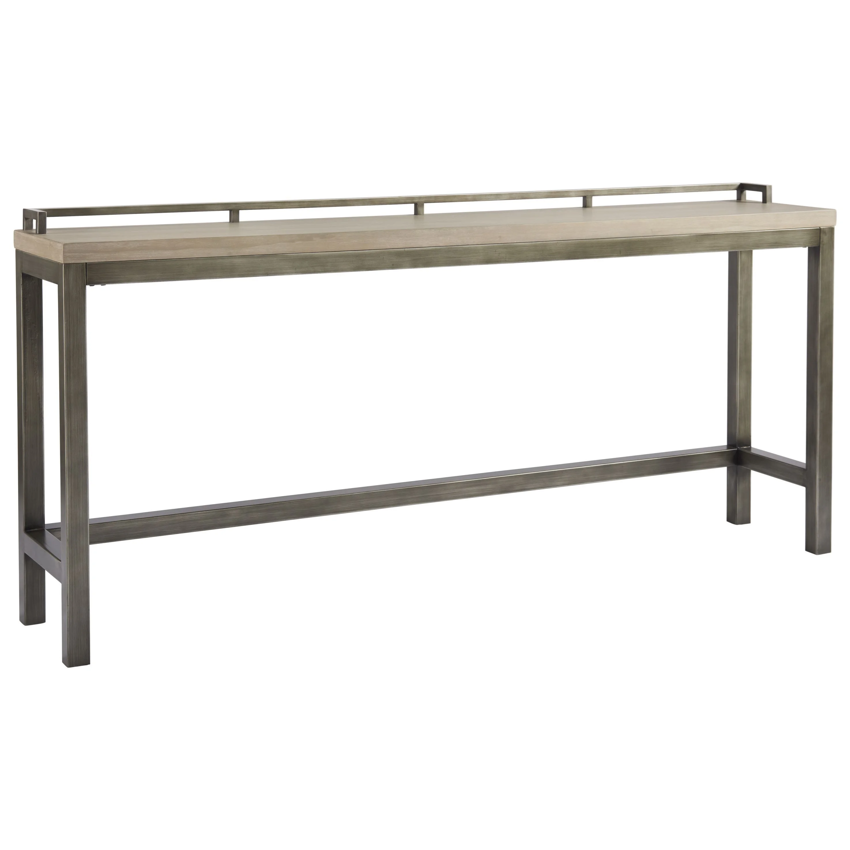 Universal Miscellaneous 749803 Transitional Console Table with 3 Stools ...
