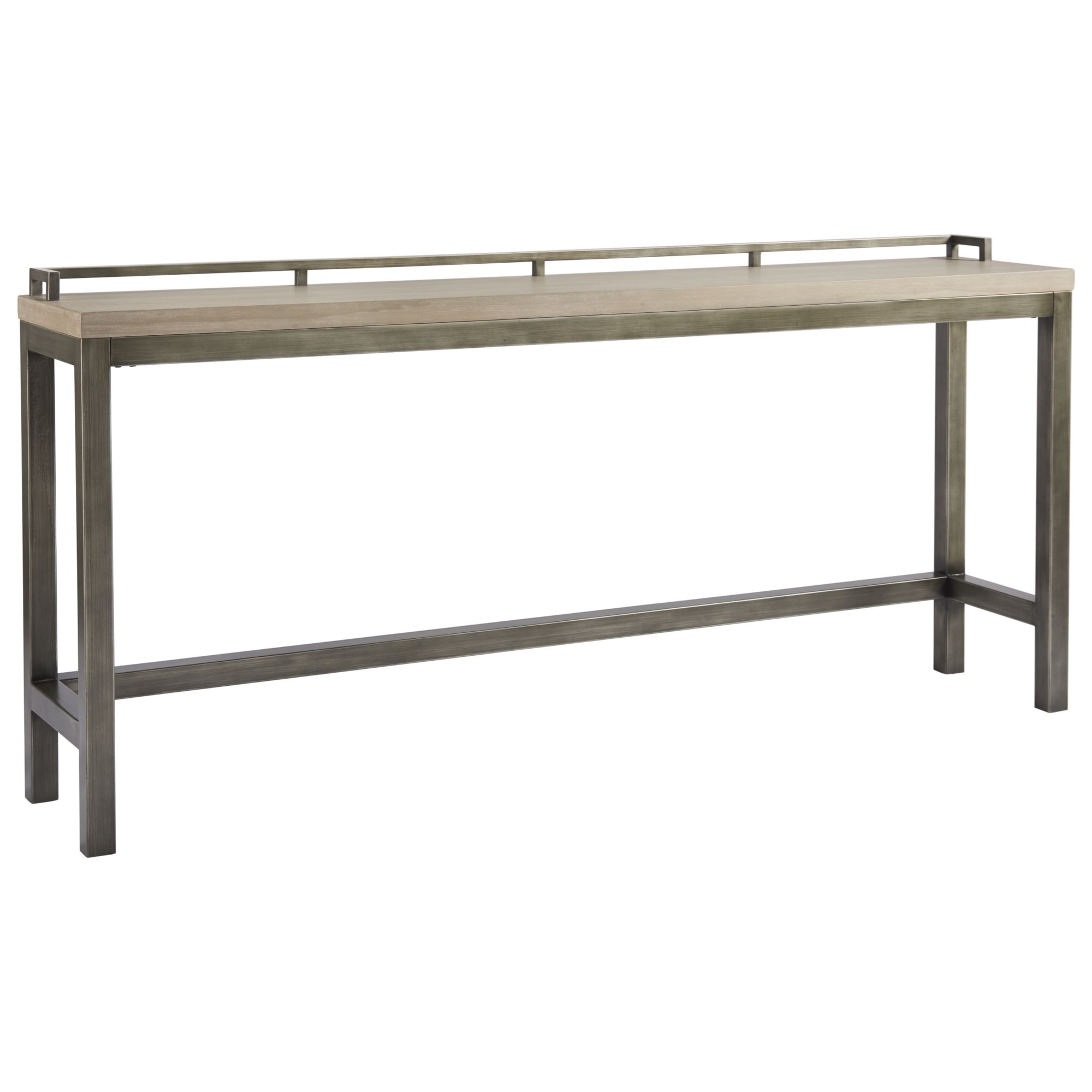 Universal Miscellaneous 820748666 Transitional Console Table with 3 ...