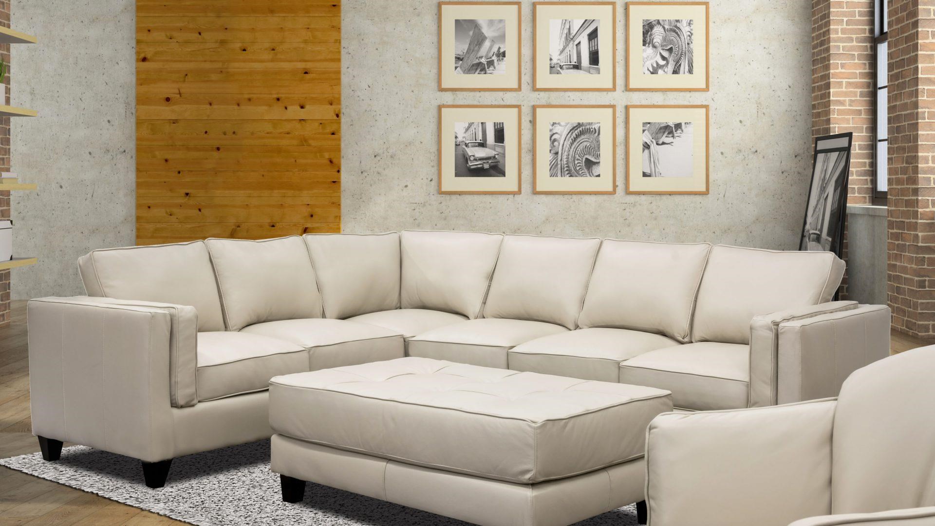 pebble leather sofas