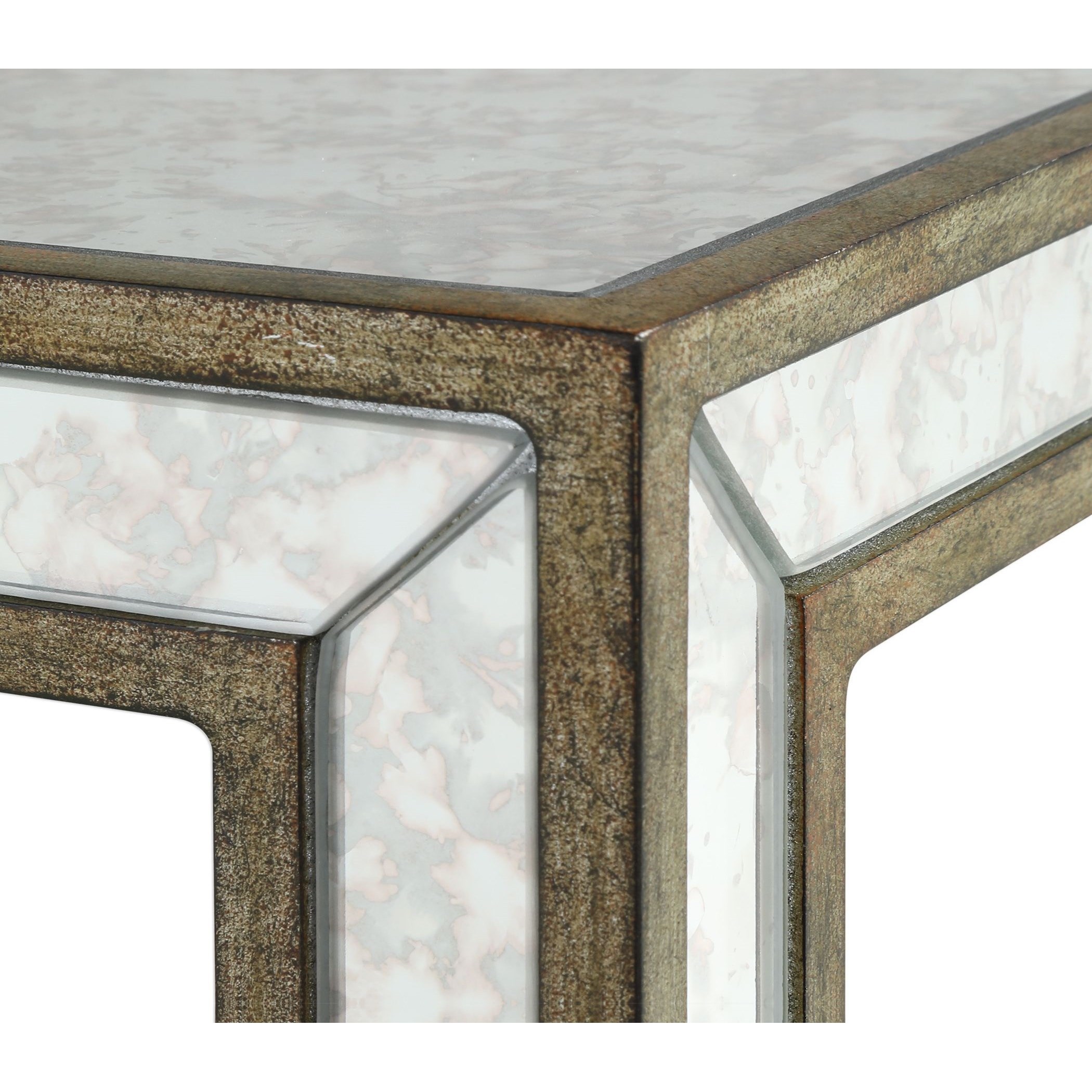 mirrored accent table - How to design a living room Real Homes