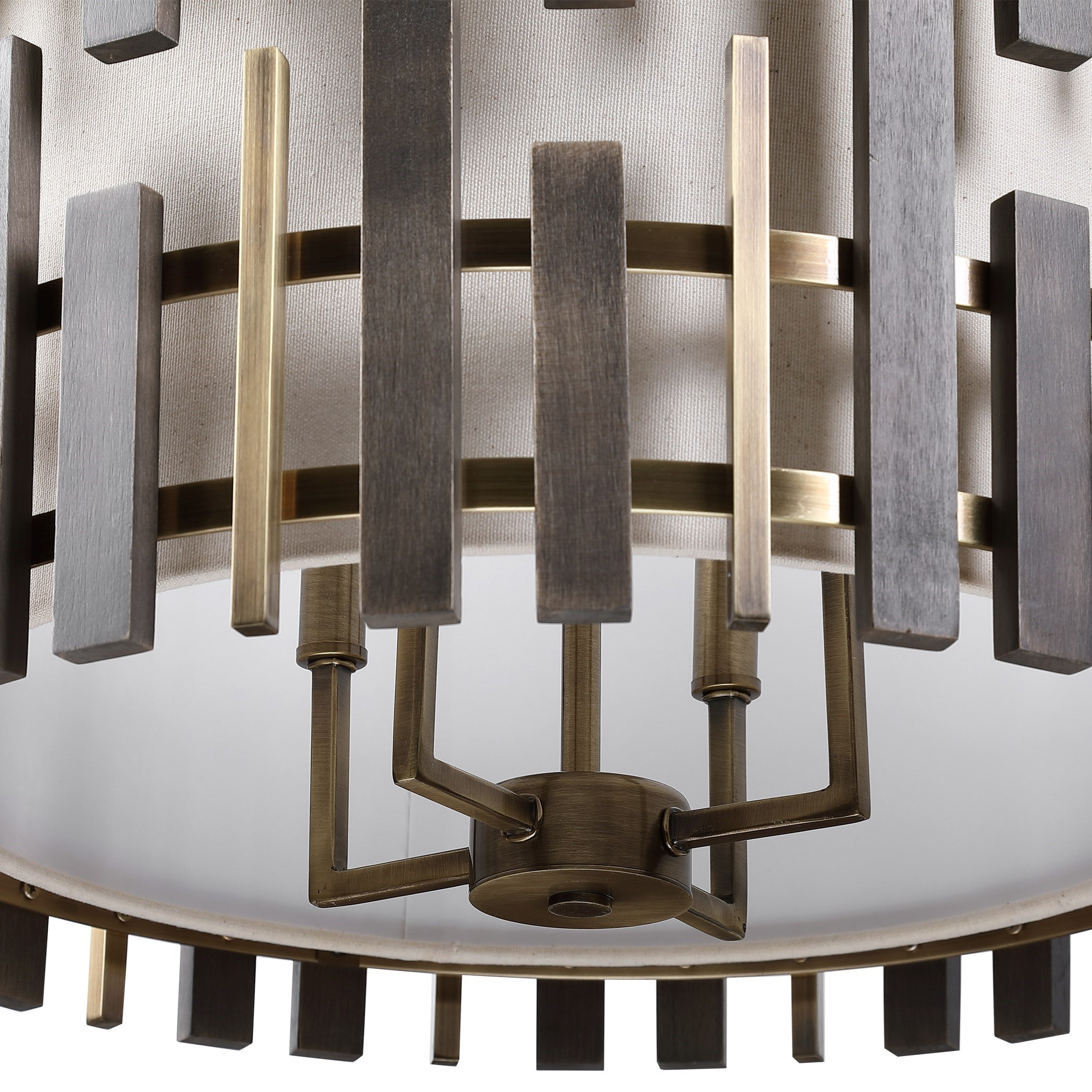 Uttermost Lighting Fixtures - Pendant Lights 21517 Myers 4 Light Drum ...