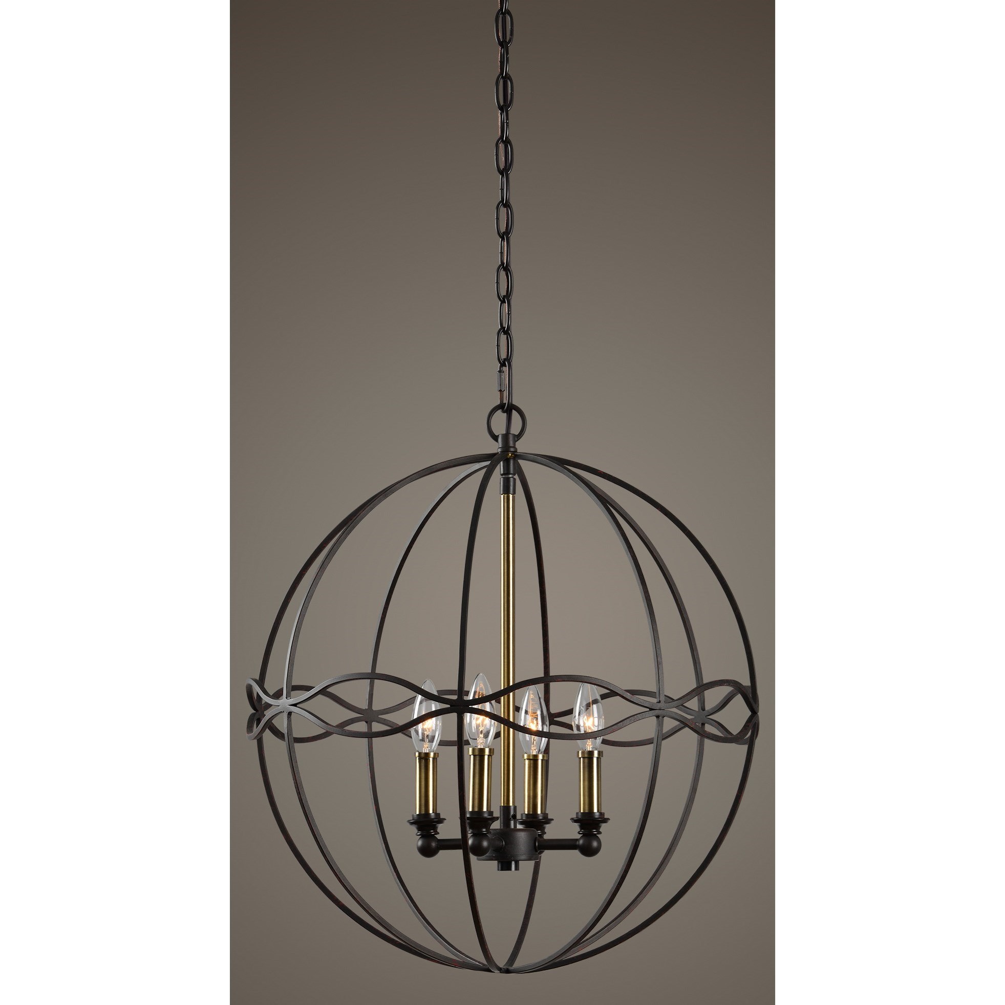 Uttermost Lighting Fixtures - Pendant Lights 22098 Onduler 4Lt. Pendant ...