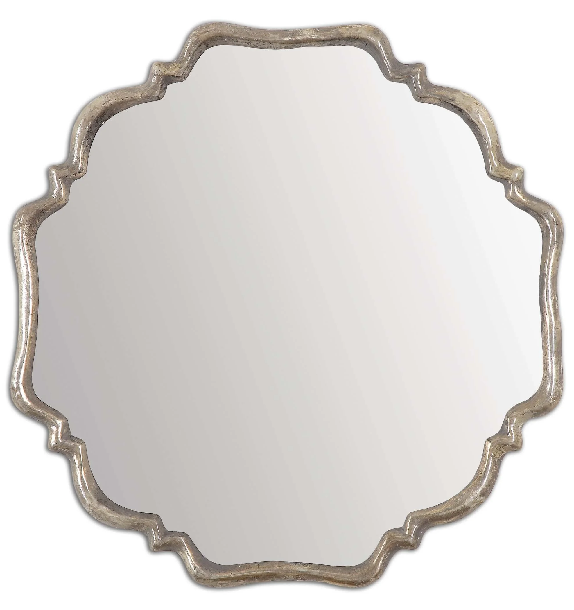 Ultimate Accents Mirrors 12849 Valentia Silver Mirror | Reeds Furniture ...