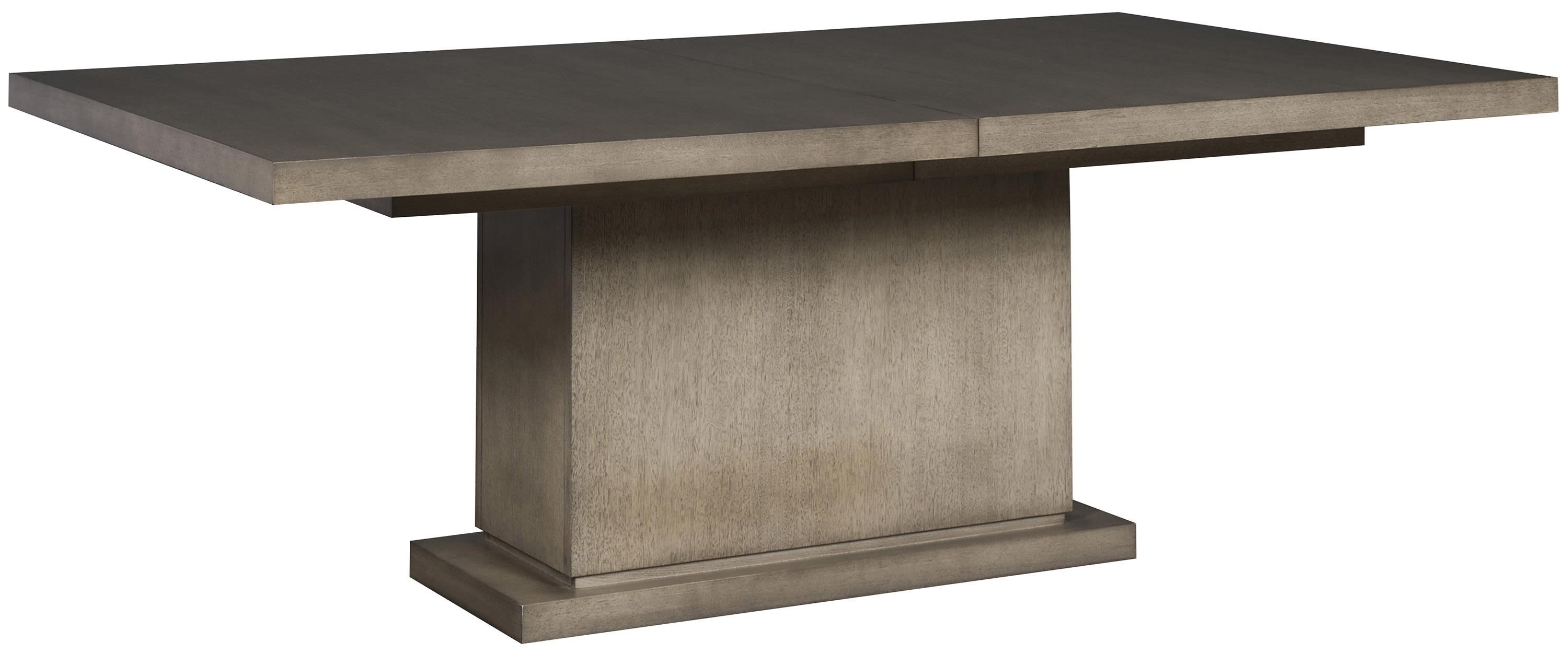 Vanguard Furniture Remmy W736T-ST Casual Single Pedestal Dining Table ...