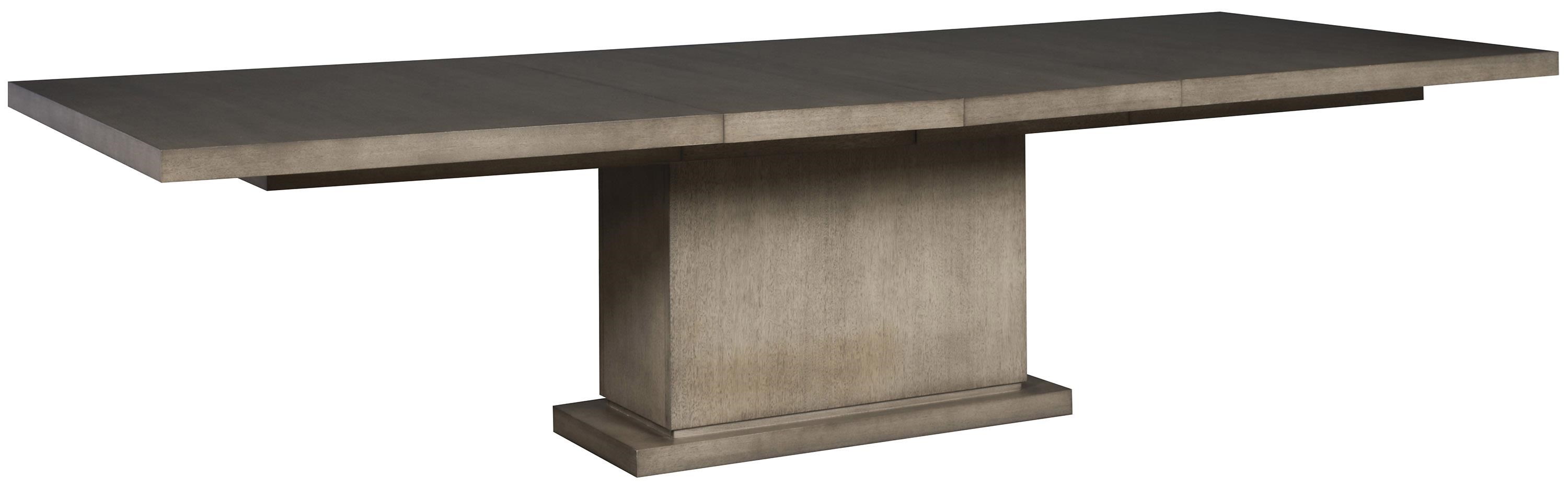 Vanguard Furniture Remmy W736T-ST Casual Single Pedestal Dining Table ...