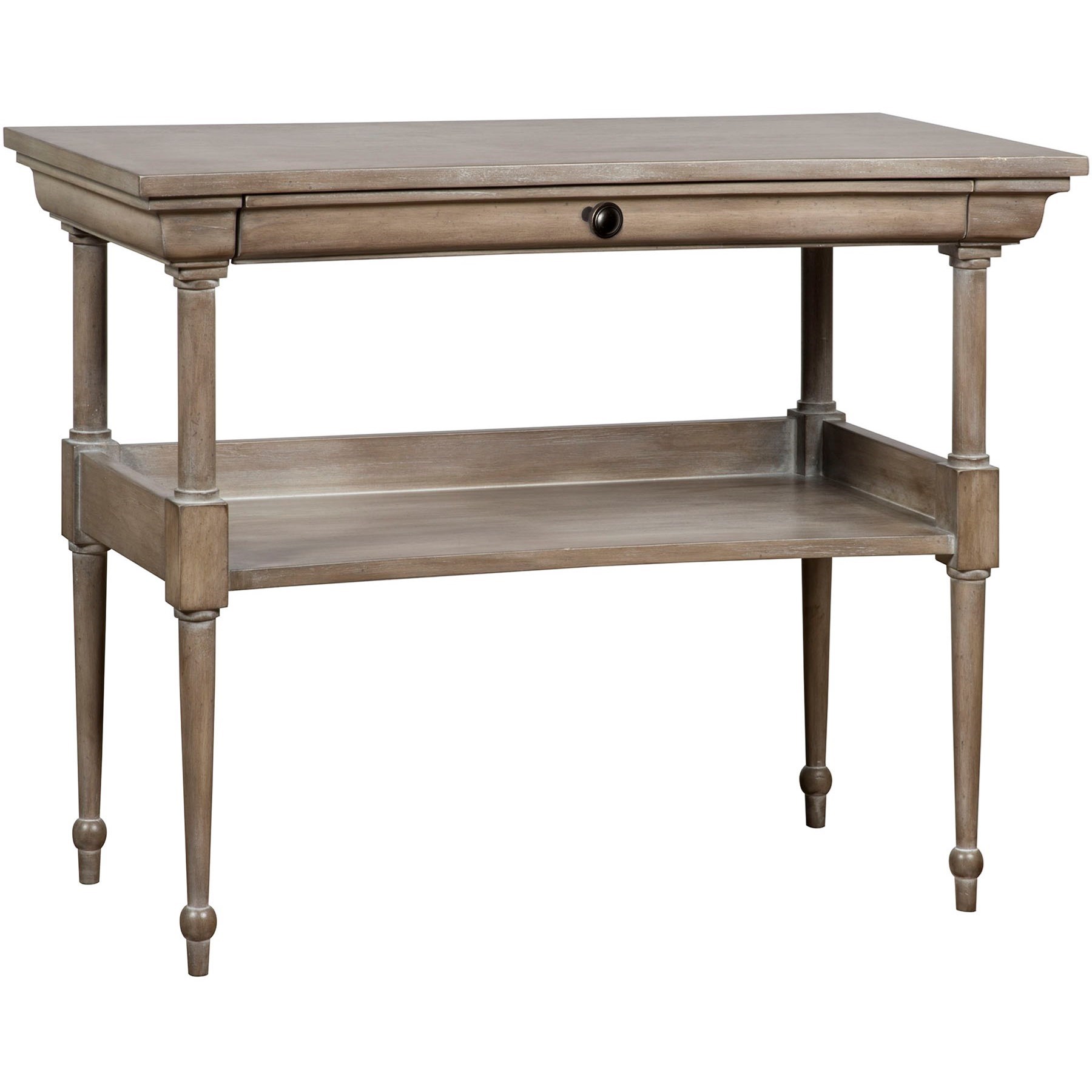 Vanguard Furniture Compendium 8526E Solon Side Table with Shelf | Baer ...