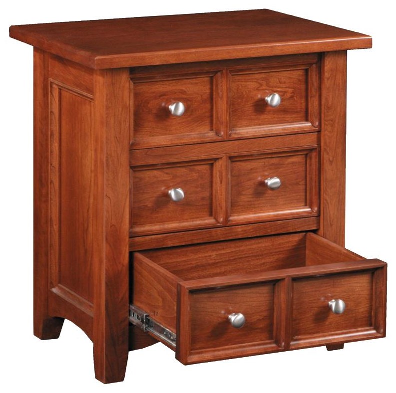 Hopewood Garnet Hill 48-1724-DDD Enclosed End Table | Wayside Furniture ...