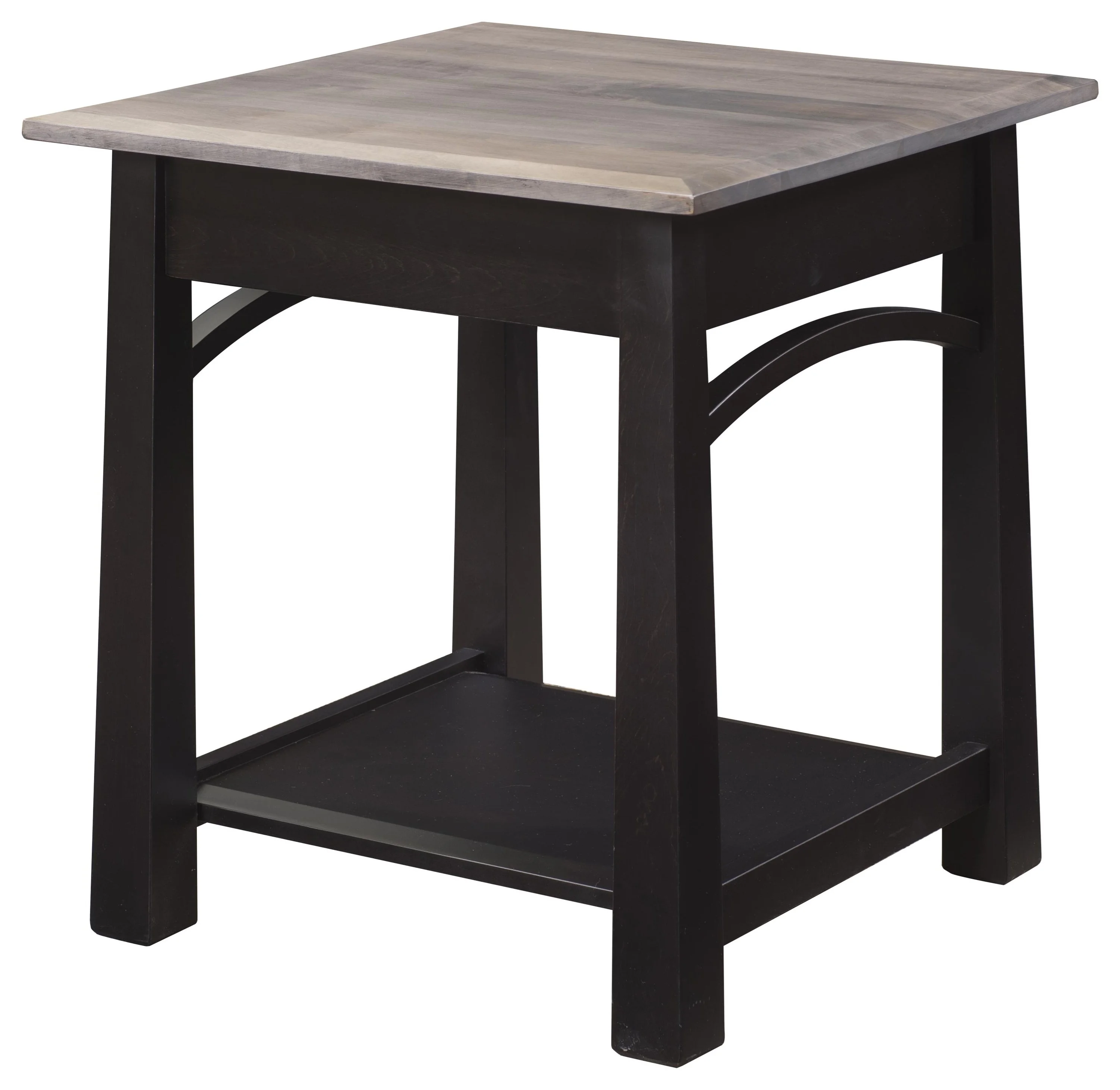 Wayside Custom Furniture Madison Bow WAY49-C End Table | Wayside ...