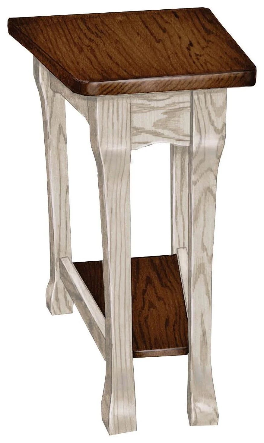 Wayside Custom Furniture Fairfield WCF13-M Small Wedge Table | Wayside ...