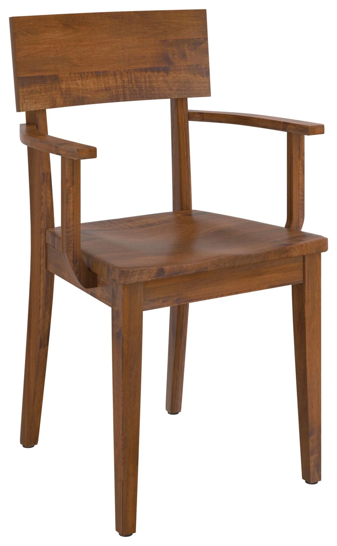 Wengerd Wood Products Fern Fern-AC Customizable Solid Wood Dining Arm ...