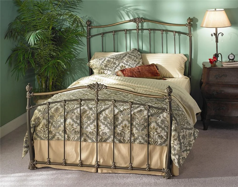 Wesley Allen Iron Beds 10425MPF Merrick Iron Poster Bed | Baer's ...