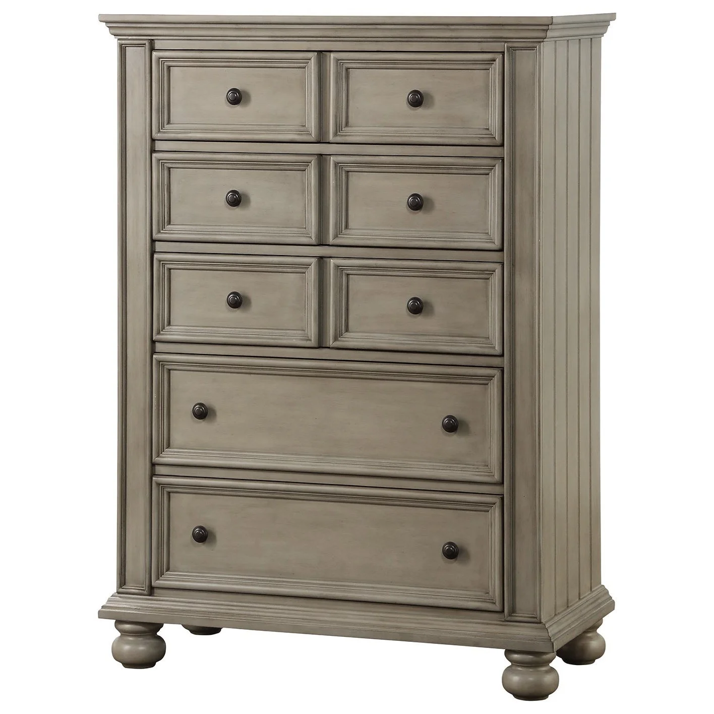 Winners Only Barnwell BB2007 Farmhouse 5-Drawer Chest with Felt Lined ...