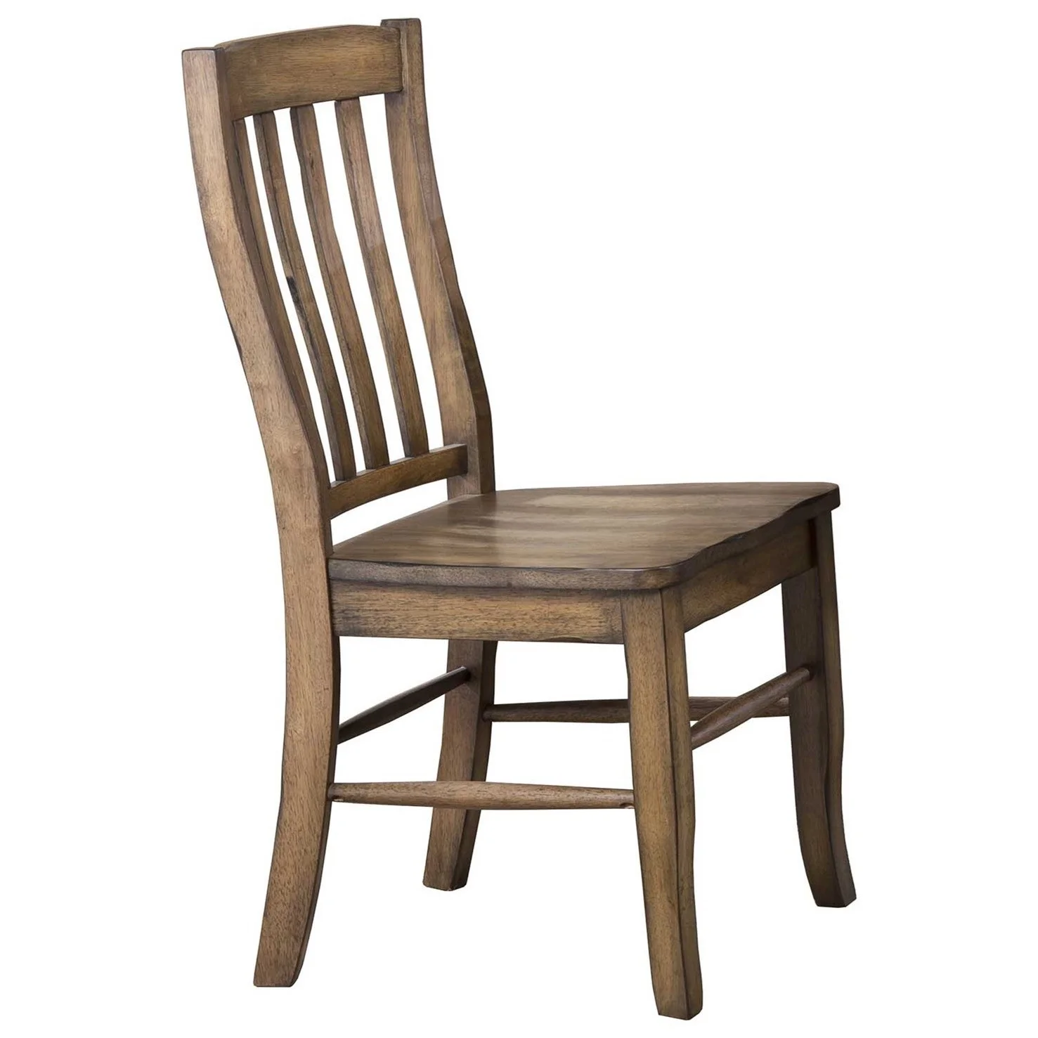 Winners Only Carmel DC352SR Rustic Rake Back Side Chair | Reeds ...