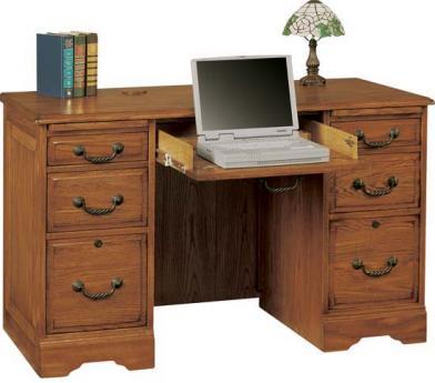 Computer Desk Dark Oak at Brenda Edmonds blog