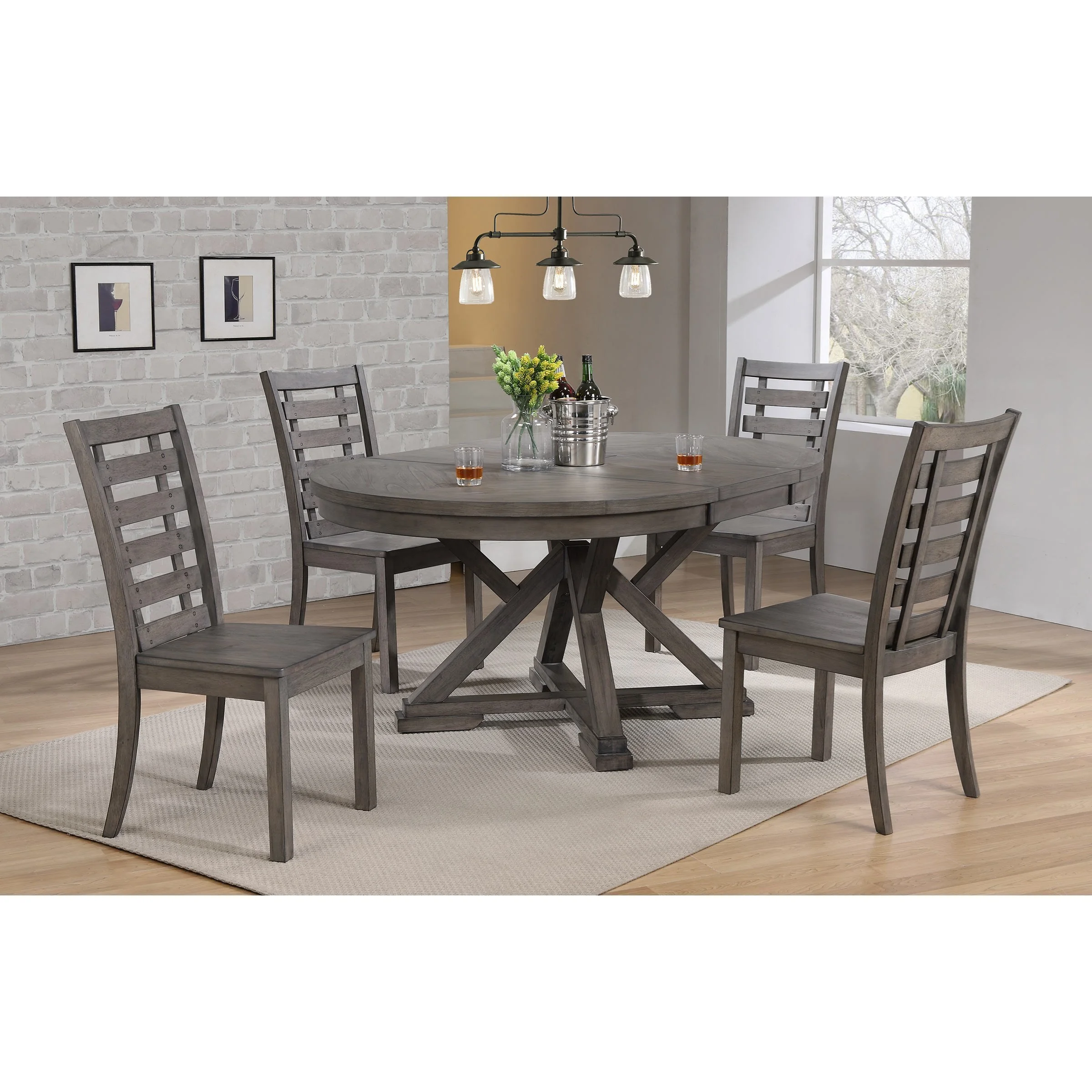 Winners Only Stratford DS3451Sx4+DS34866x1 Transitional Rustic 5-Piece ...