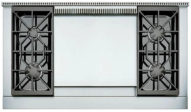 Wolf SRT484DG 48" Gas Rangetop with 4 Sealed Burners and Double Griddle ...